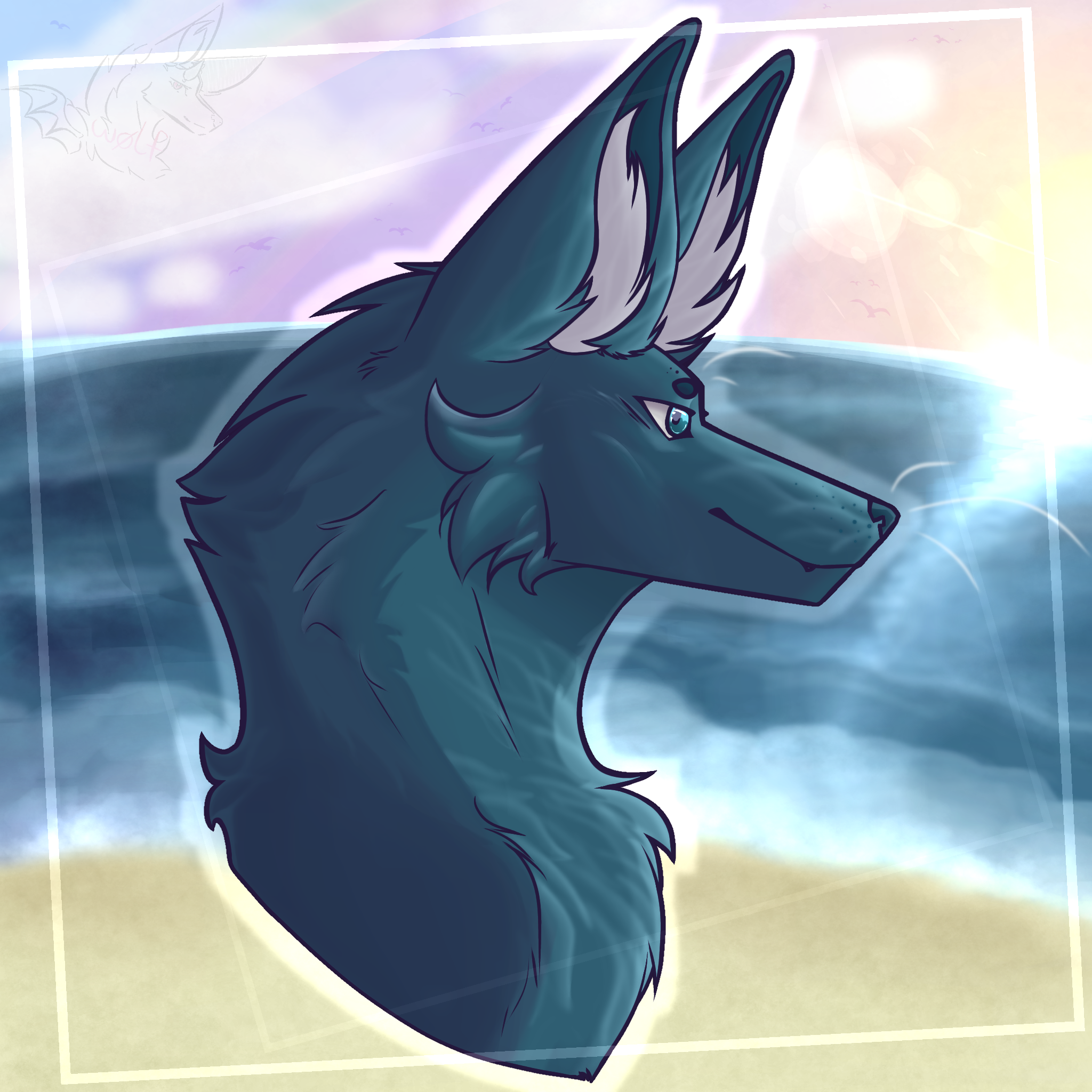 Ocean Wolf - ibisPaint
