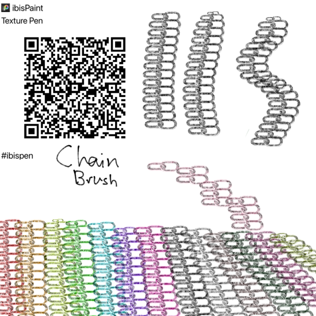 Chain brush ^^ - ibisPaint