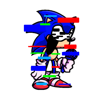 Glitch Sonic V2 - ibisPaint