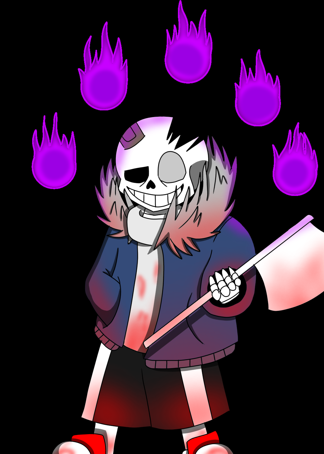 infected sans art - ibisPaint