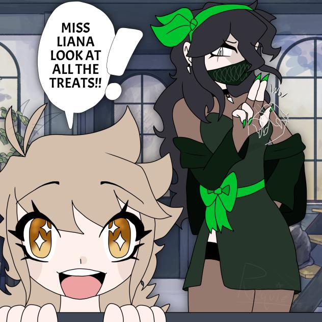 Liana and Marie in Modern Time - ibisPaint