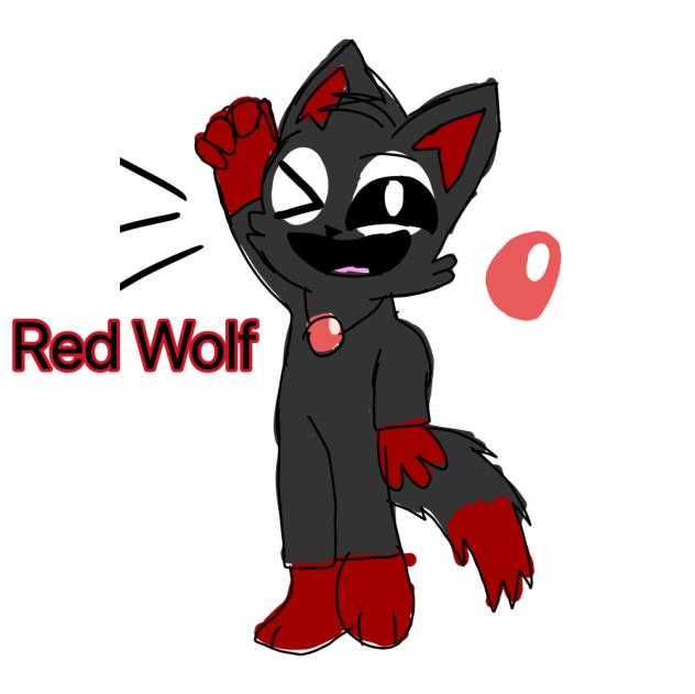 Red Wolf 🔴 - ibisPaint