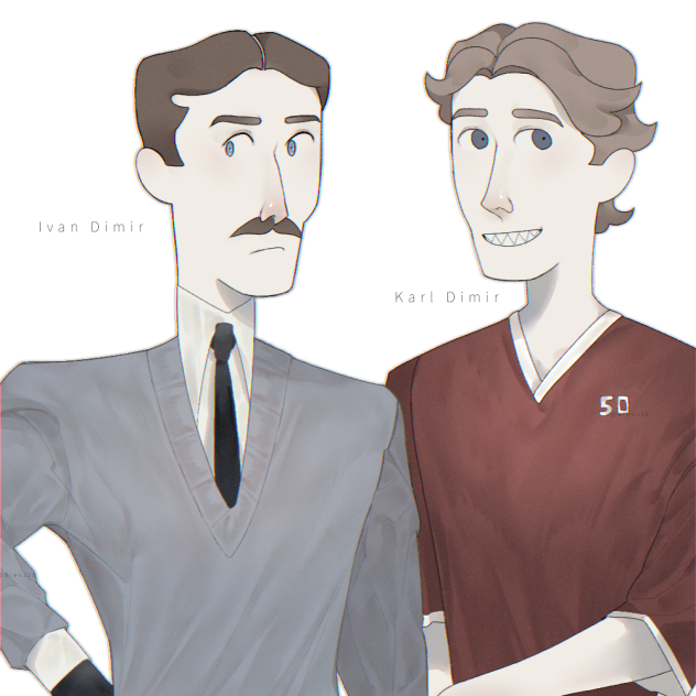 Ivan & Uncle Karl - ibisPaint