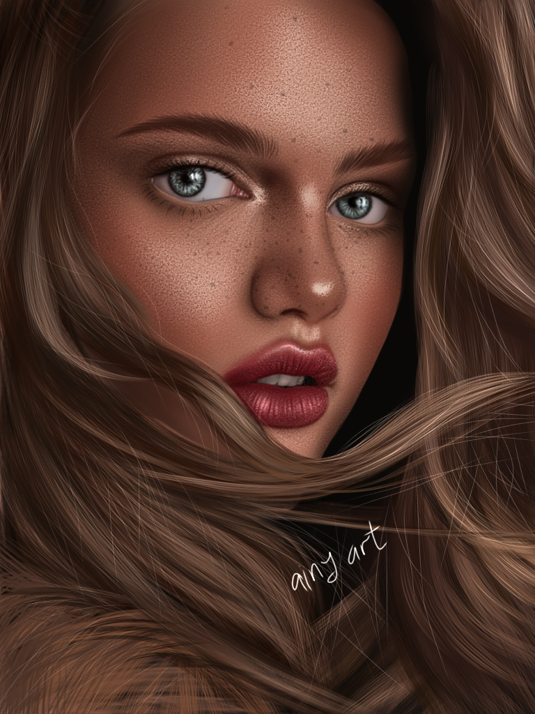 Realistic art digital - ibisPaint