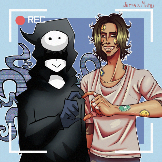 Jema y Manu -colab - ibisPaint