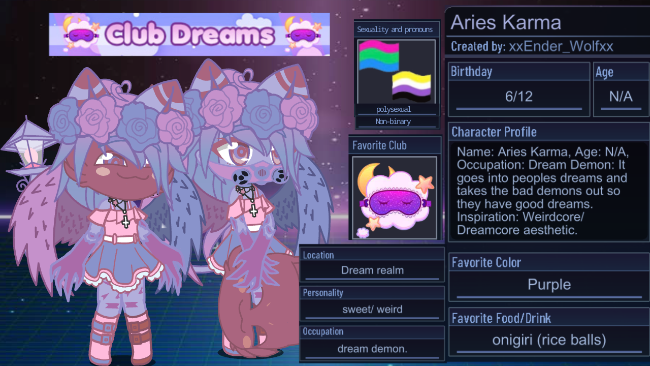 My OC Aries Karma's profile - ibisPaint