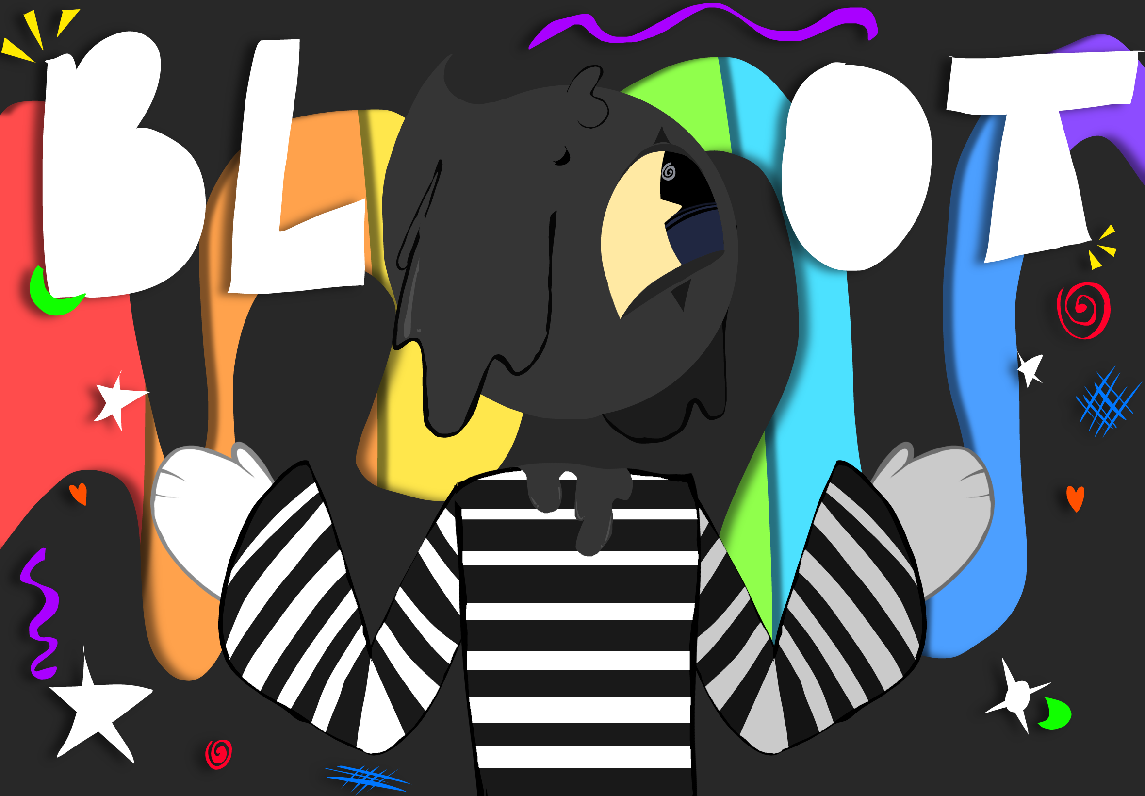 Blot! Dandy’s world newest toon! - ibisPaint