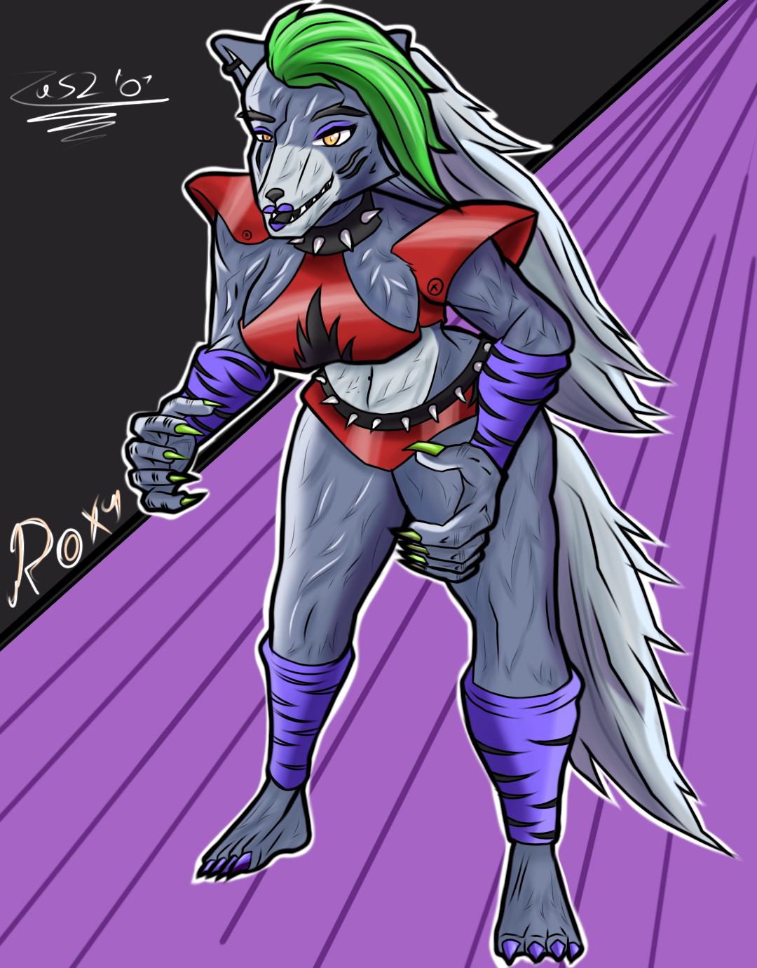 roxanne_wolf - ibisPaint