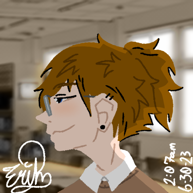 Day Lit Library - ibisPaint