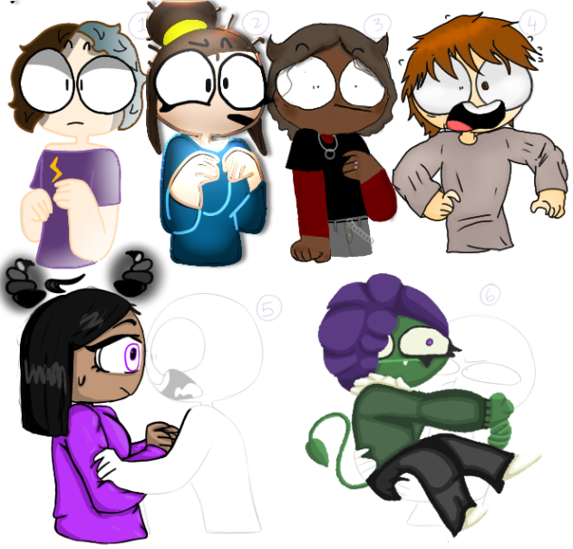 Scared collab - ibisPaint