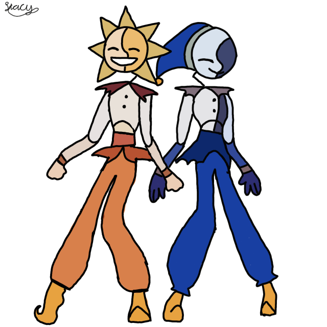 Sun and moon’s dance - ibisPaint