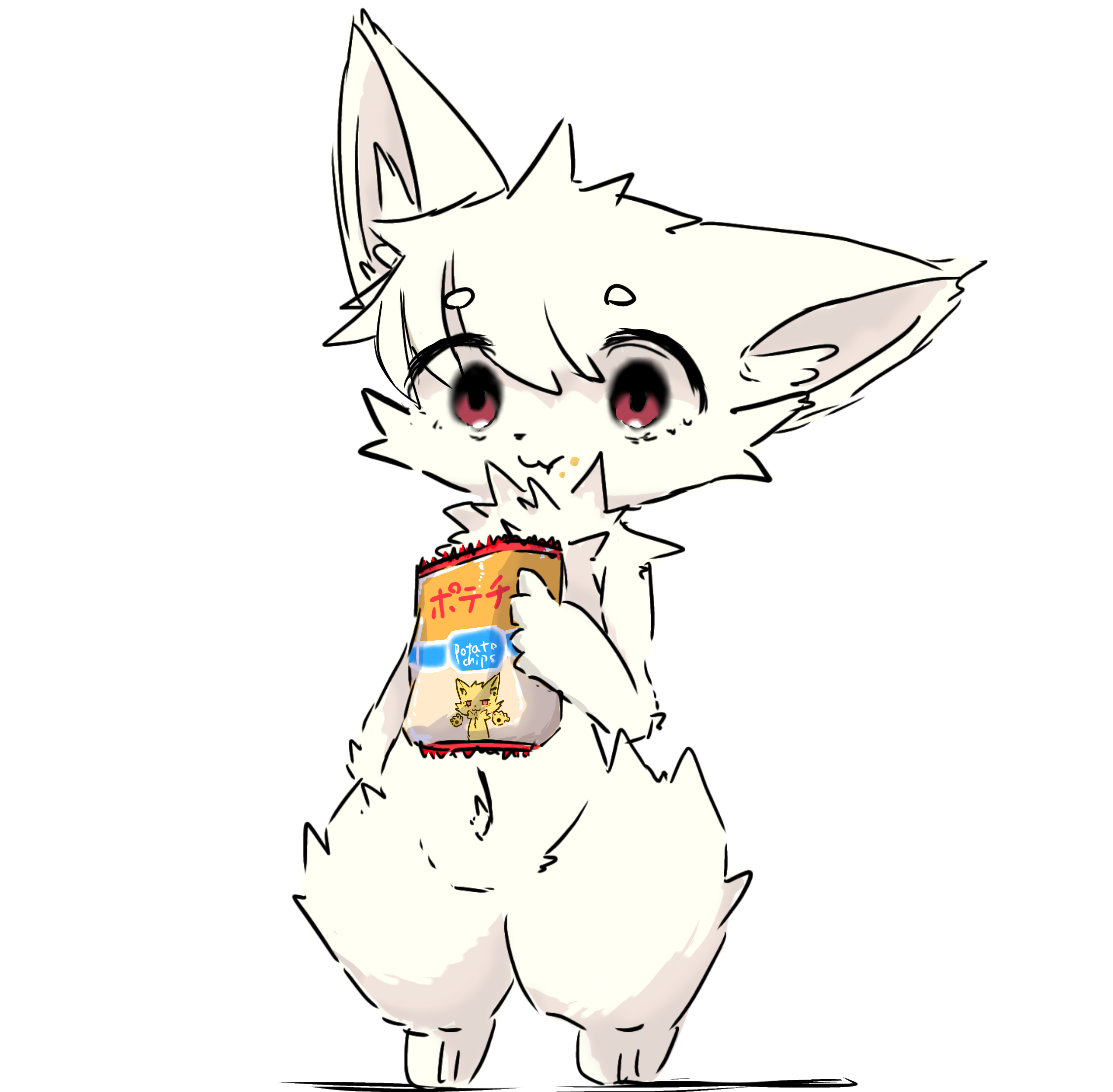 Potato chips - ibisPaint