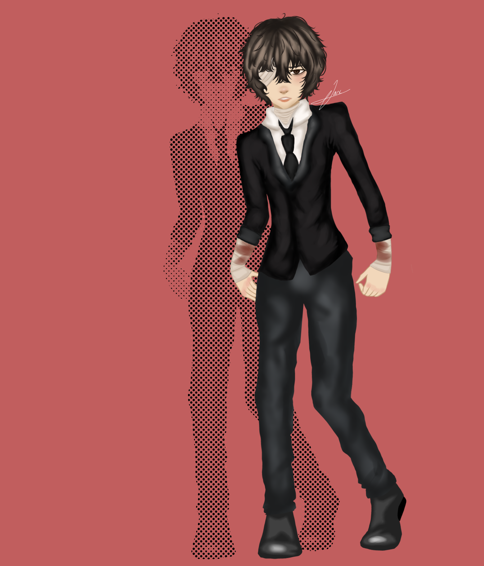 Port mafia dazai (太宰 治) - ibisPaint