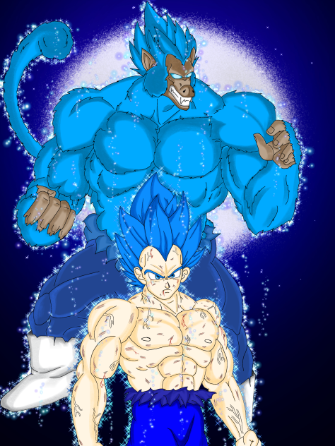 VEGETA fanart - ibisPaint