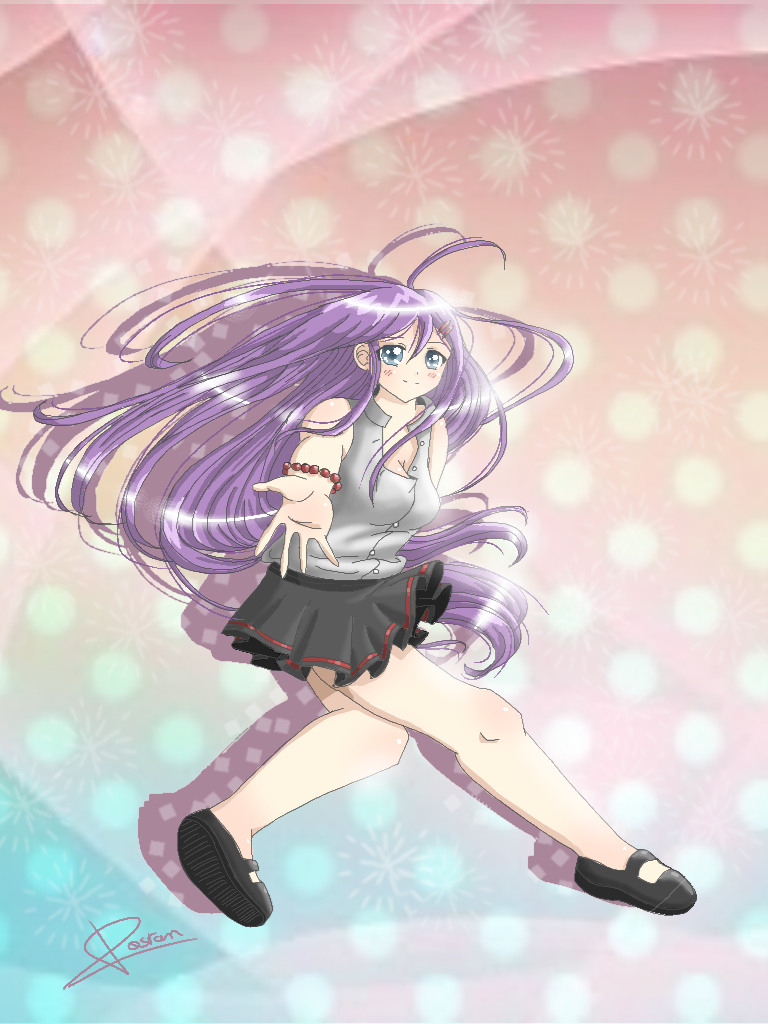 violette girl - ibisPaint