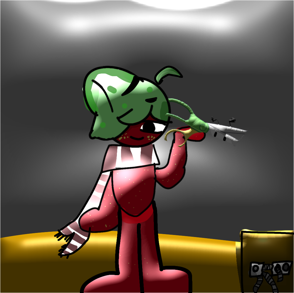 sprout cut open a tape - ibisPaint