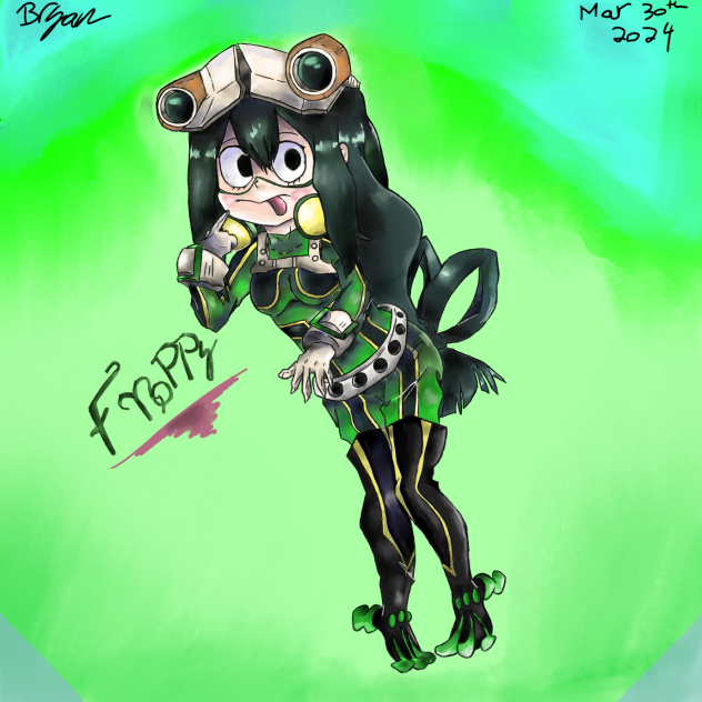 Tsuyu Asui - ibisPaint
