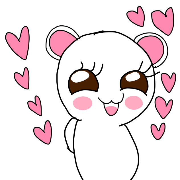 Sweet bear at place - ibisPaint