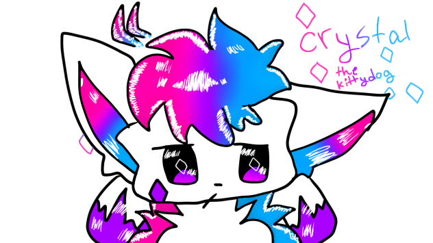 Crystal the kittydog - ibisPaint