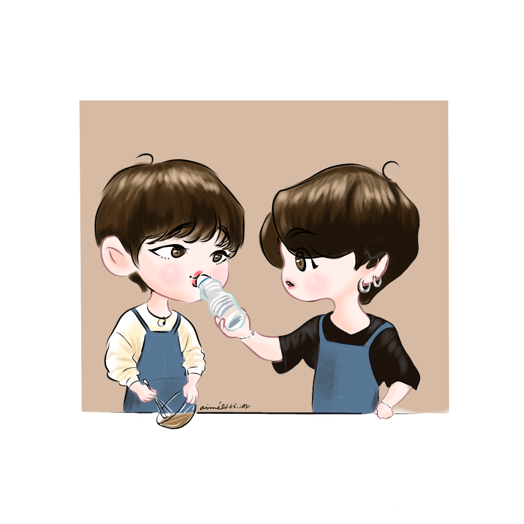 Teakook (fanart) - ibisPaint