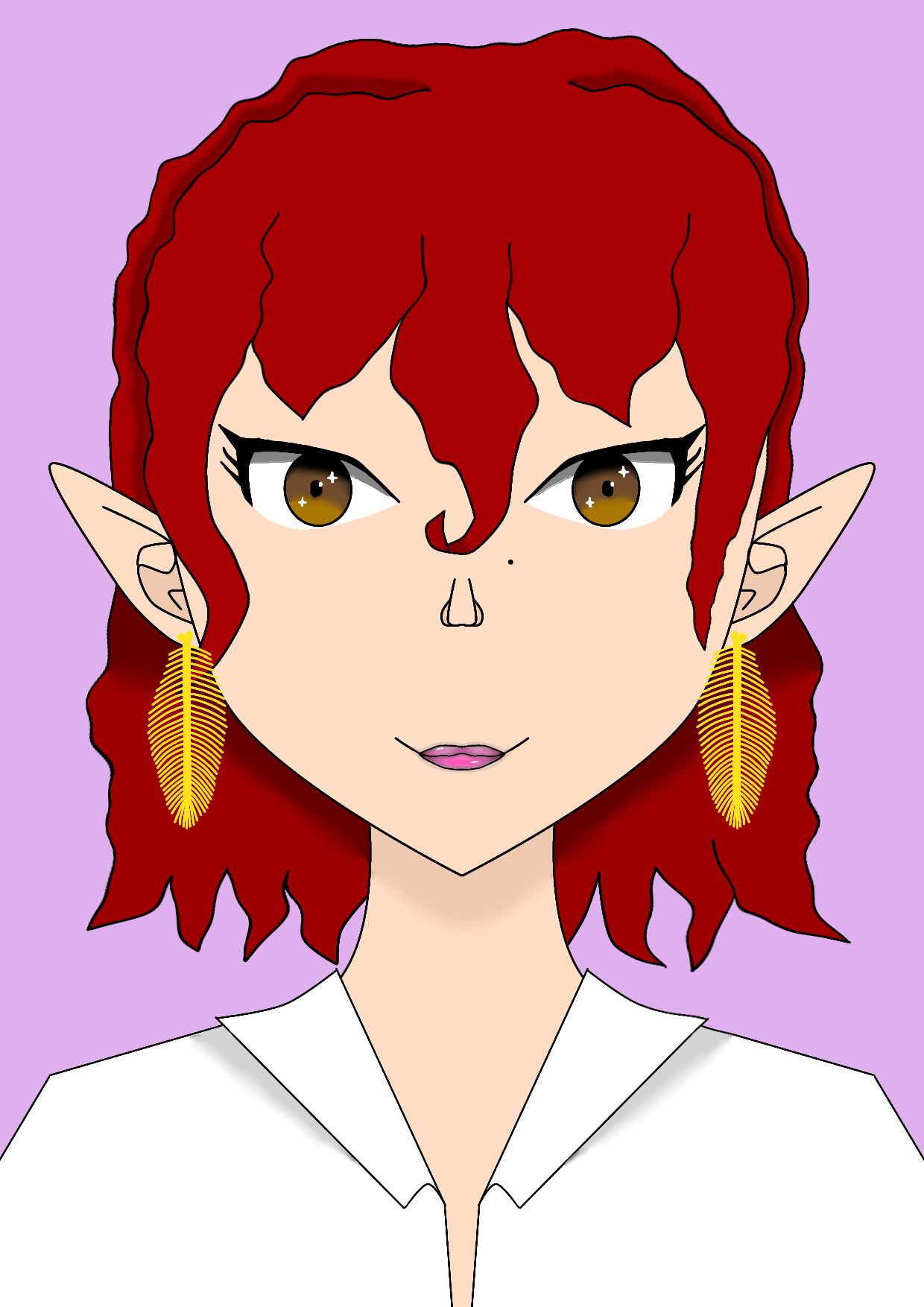 la reina elfa - ibisPaint