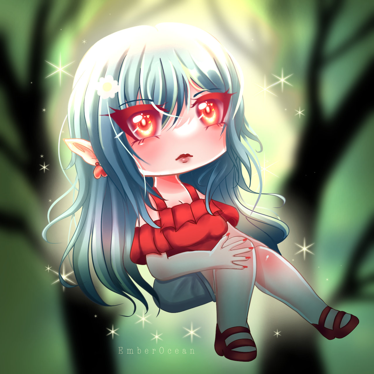 Gacha Edit Of My Oc Florence - ibisPaint