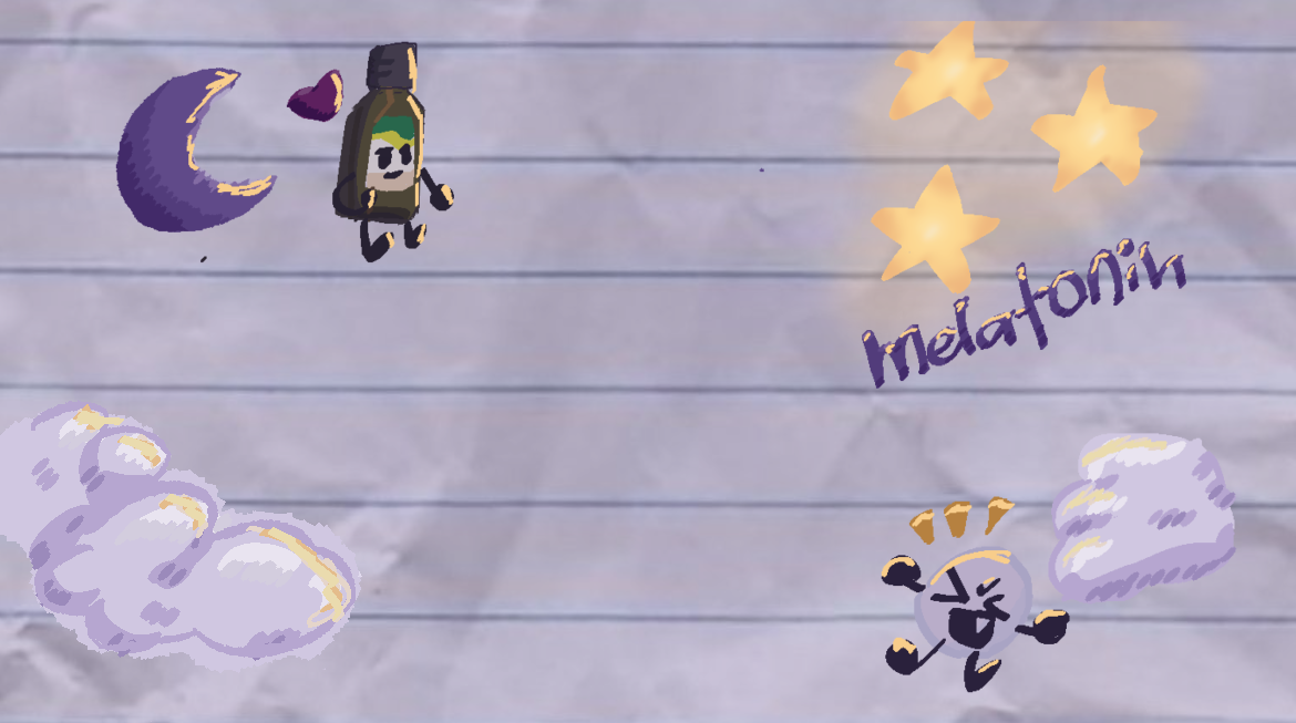 Background for melatonin - ibisPaint