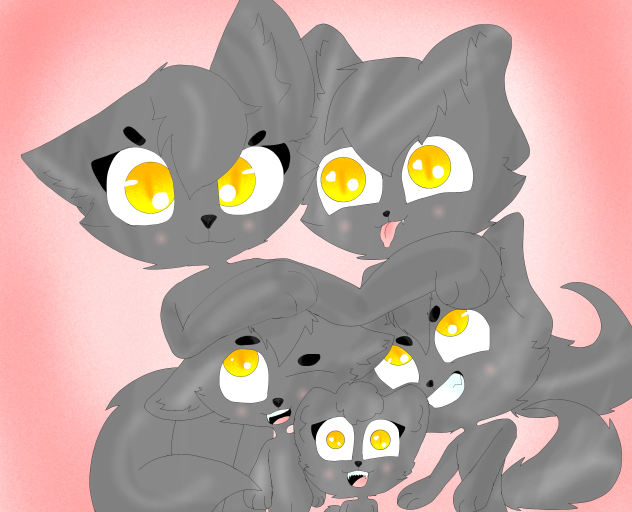 Furry family - ibisPaint