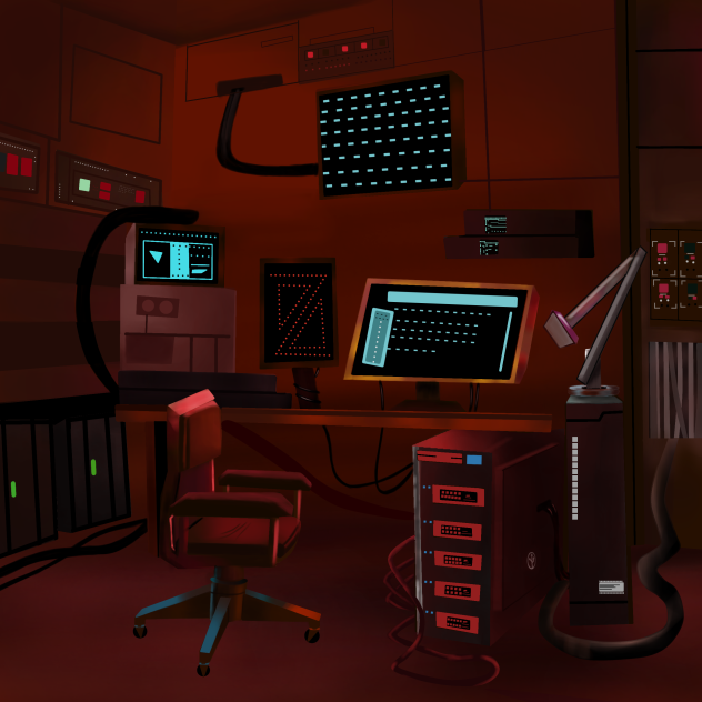 cyber computer - ibisPaint