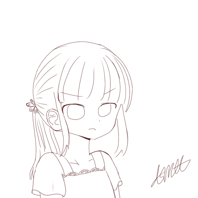 Angry (line art) - ibisPaint