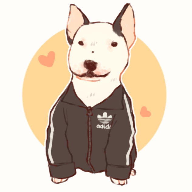 Bull terrier - ibisPaint