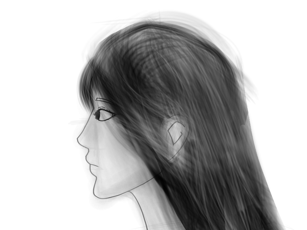 goofy ahh side profile - ibisPaint