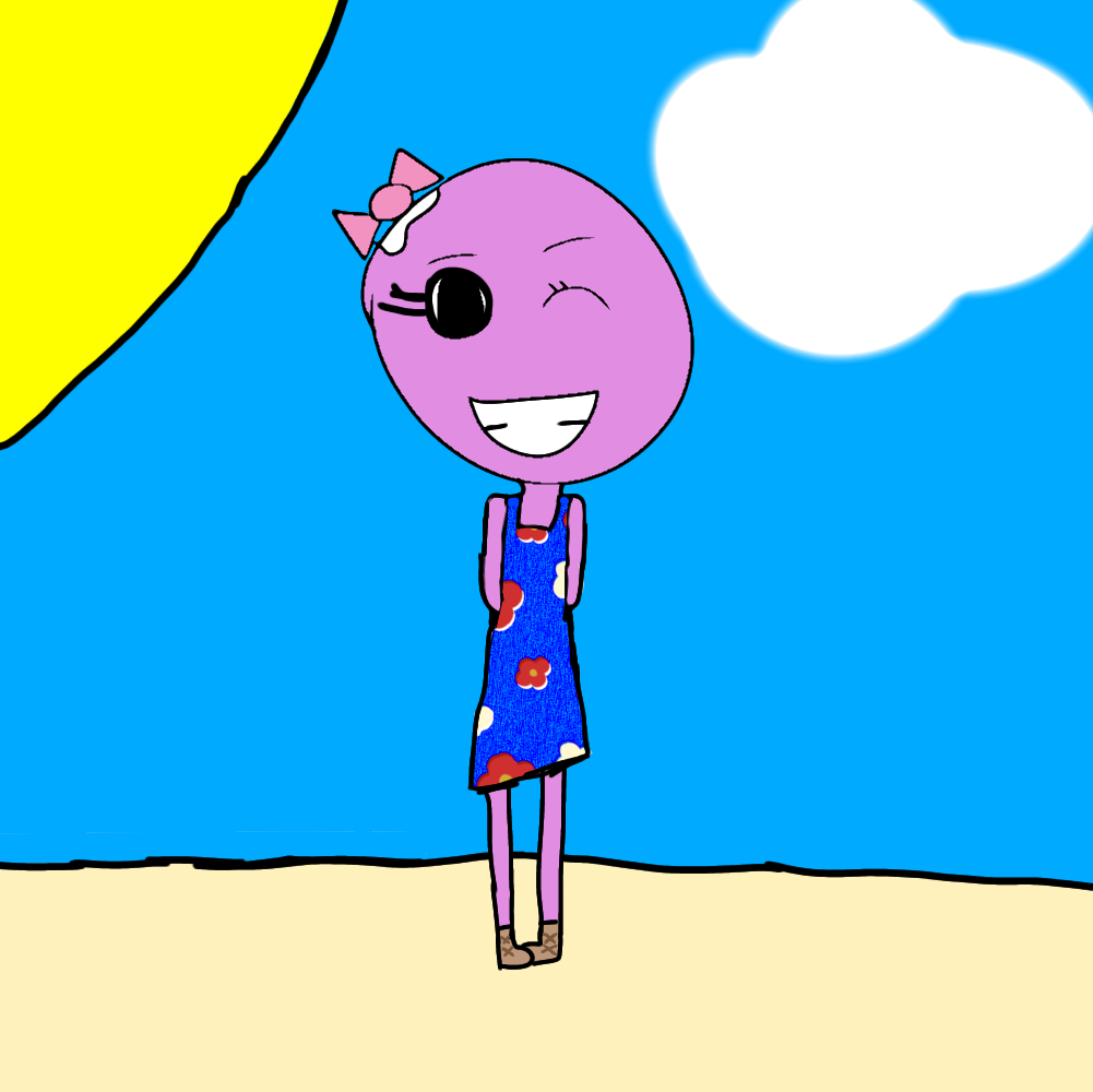 My Rainbow Friends OC is ready 4 summer! - ibisPaint