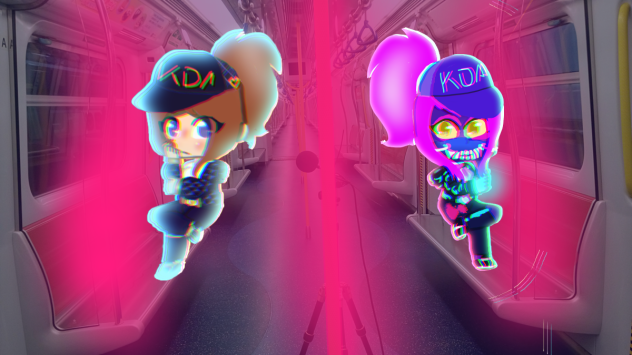 KDA Akali in Gacha Life! - ibisPaint