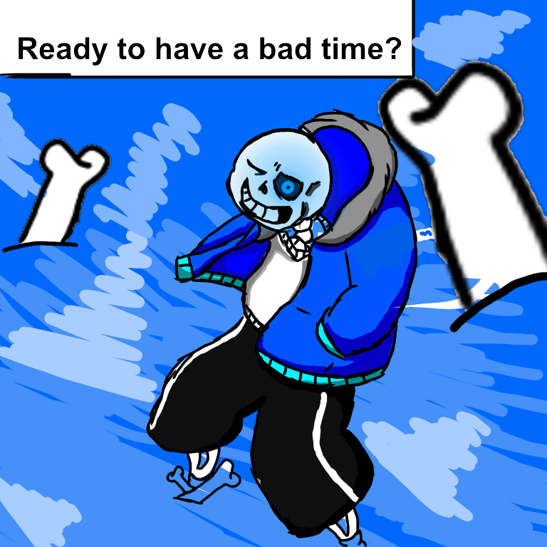 sans bad time - ibisPaint