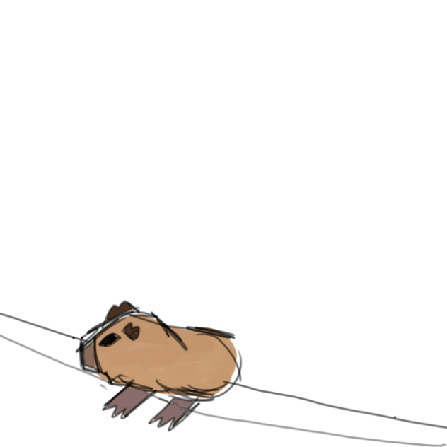 Capybara - ibisPaint