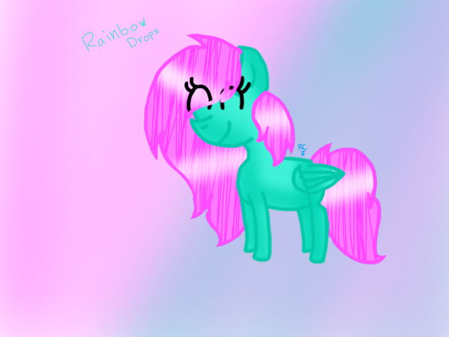 Speedpiant para Rainbow Drops - ibisPaint