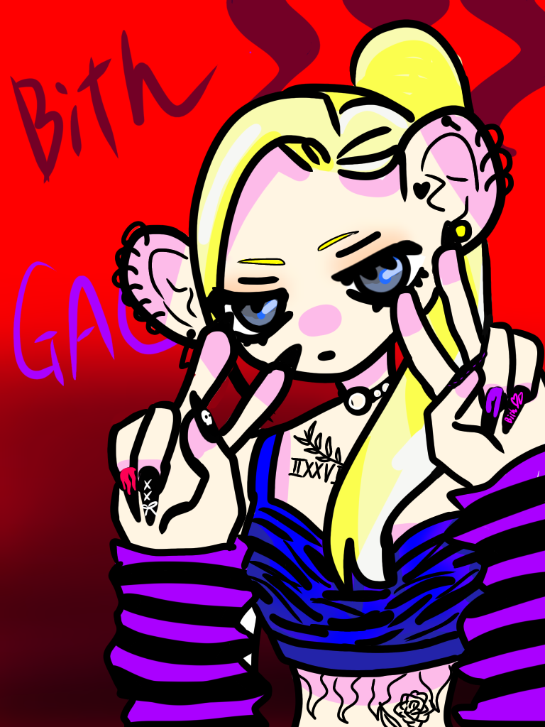 bith gal - ibisPaint