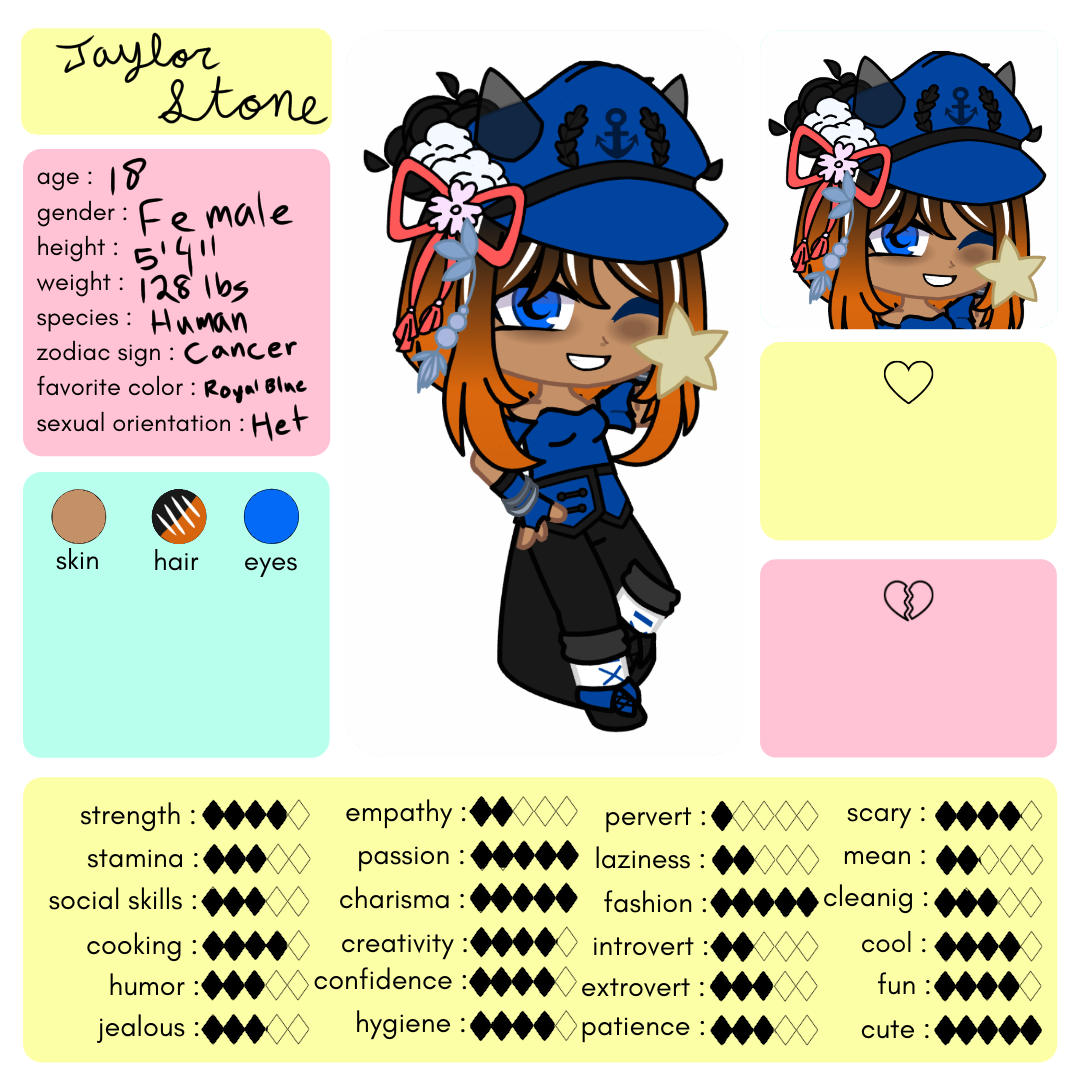 Taylor Stone’s Stats - ibisPaint