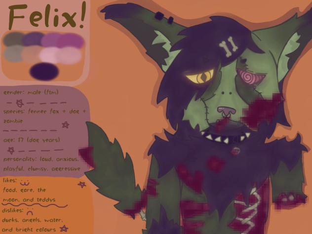 felix (my fursona) - ibisPaint