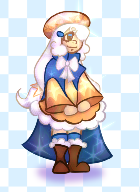 Cream puff cookie!!! - ibisPaint