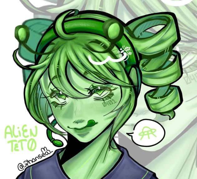 Alien Teto - ibisPaint