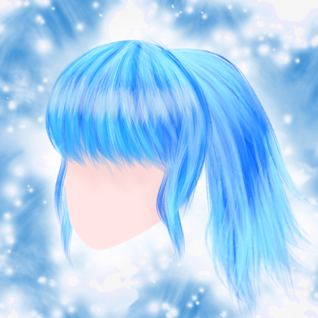 pony tail hair - ibisPaint