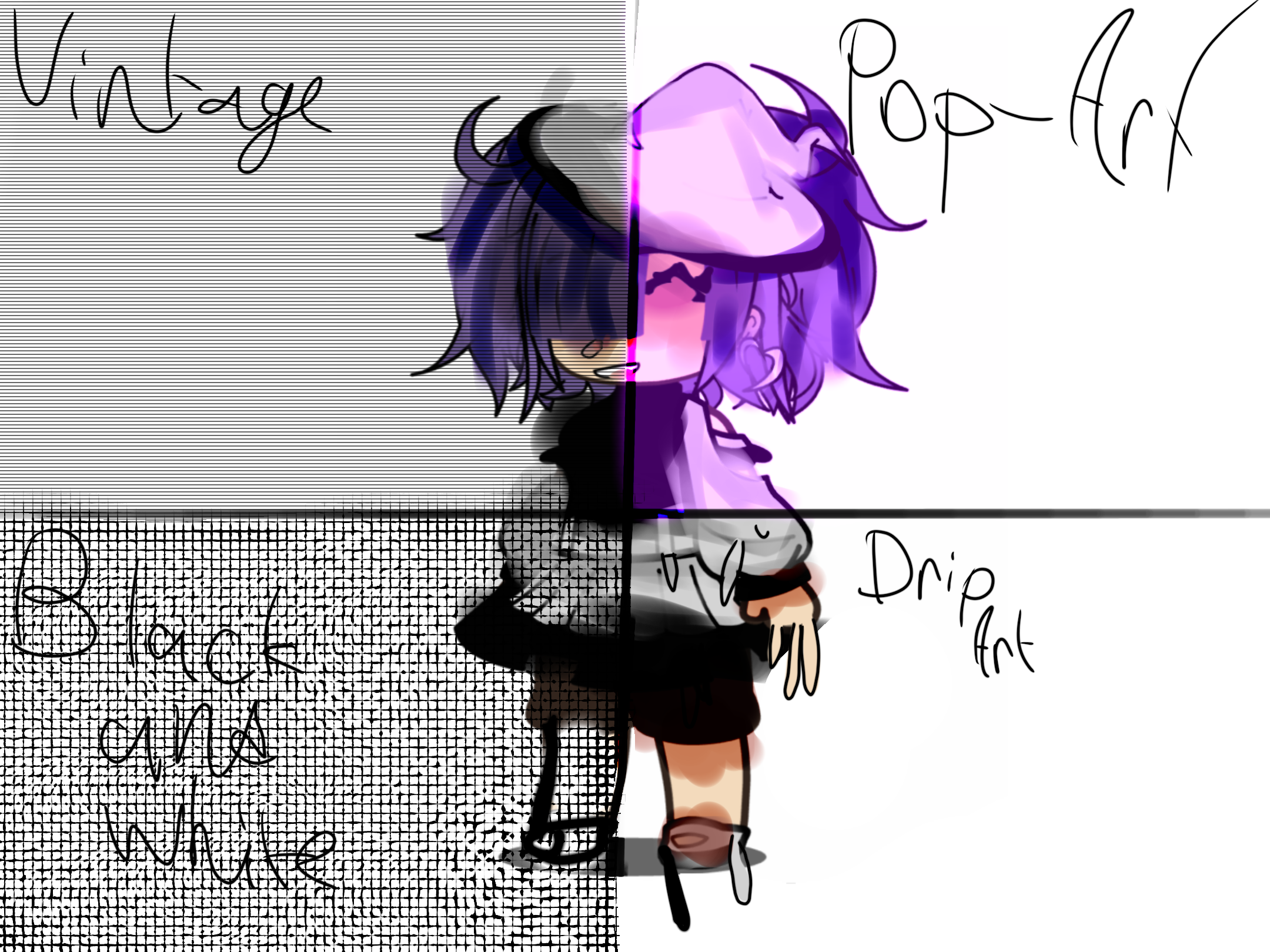 4 styles - ibisPaint