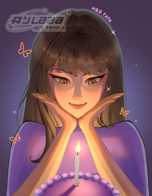 HBD TATA🧋 - ibisPaint