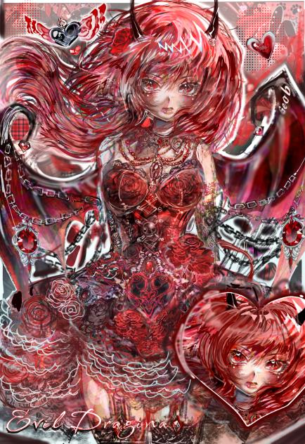 EVIL DRAGINA!! - ibisPaint