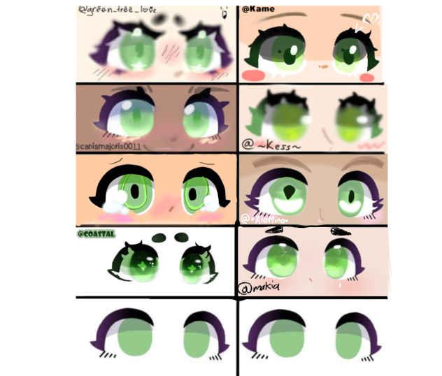 Quick eye collab - ibisPaint