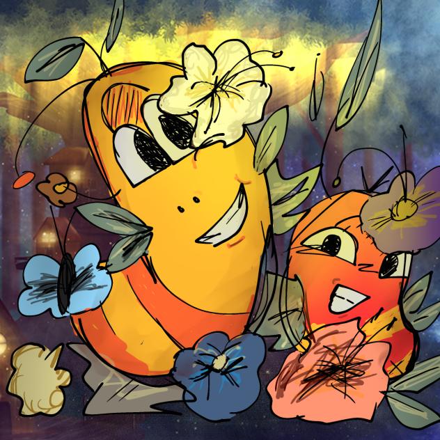 PLANTS💤 (Larva) - ibisPaint