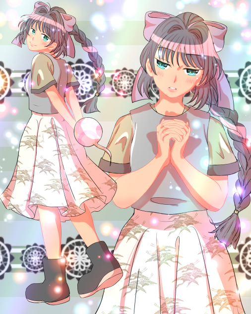 Gray girl - ibisPaint