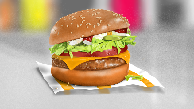 Yummy King Burger - ibisPaint